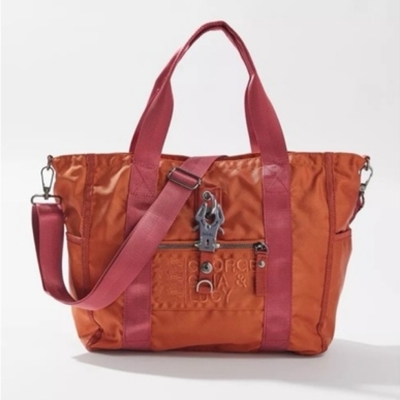 George Gina & Lucy | Bags | Georgia Gina Lucy Rust Orange Bag With ...